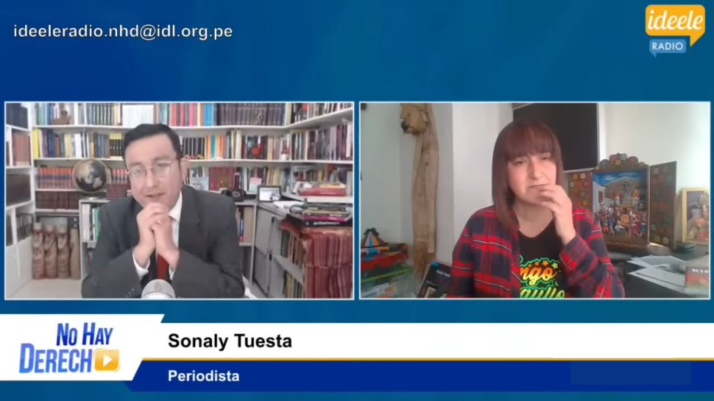 IDEELE RADIO: SONALY TUESTA PRESENTA SU DIARIO ‘UN VIAJE PARA NO MORIR ...