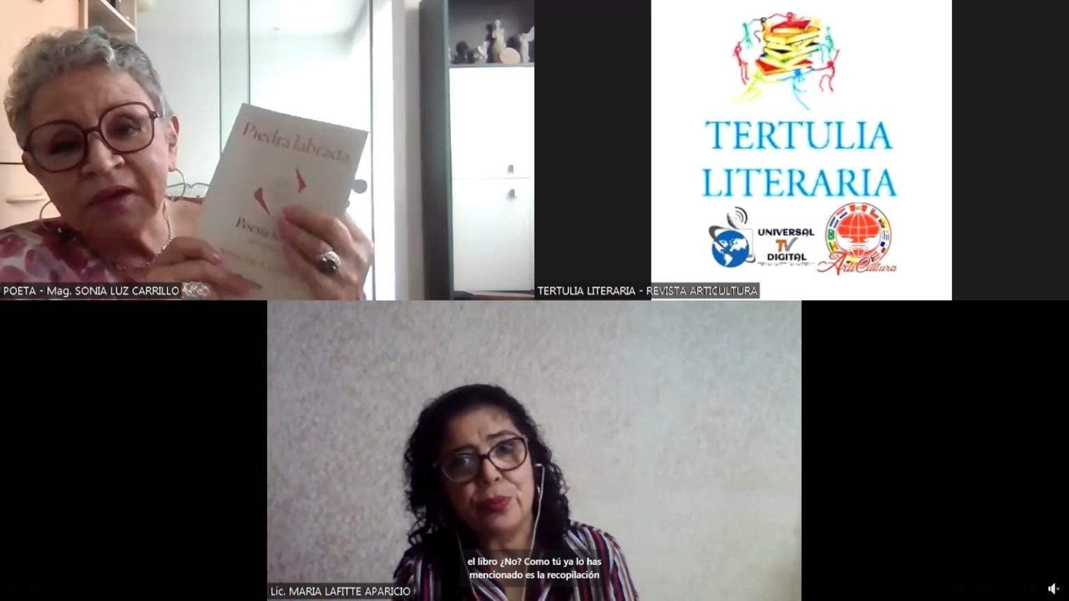 UNIVERSAL TV DIGITAL: PUBLICAN LIBRO DE POESÍA ‘PIEDRA LABRADA’, DE SONIA LUZ CARRILLO ...